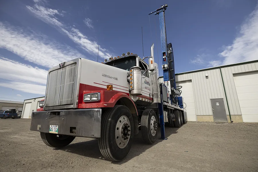 Water well drilling rigs